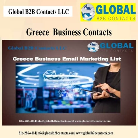 Greece business email list | PPTX