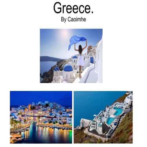 Greece by Caoimhe k | PPTX