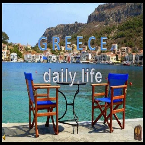 Greece, Daily Life (V M ) | PPTX