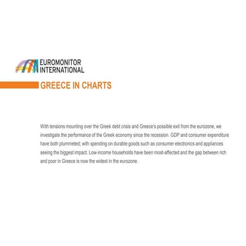 Greece in Charts | PPTX
