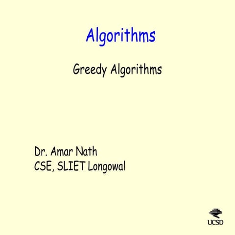 Greedy1_Knapsack_JobSchedulingProb Gredy | PPT