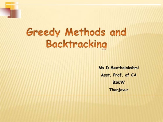 Graph Coloring Using Backtracking Ppt 5211