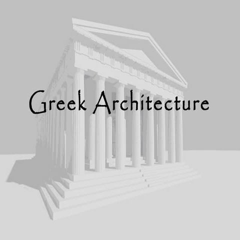 Greek architecture | PPT
