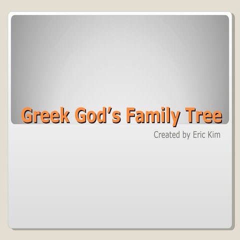 Greek God | PPT
