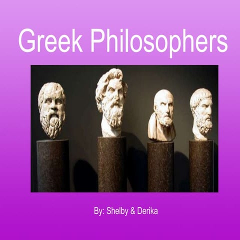 Greek Philosophers | PPT