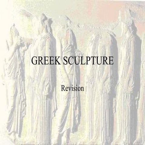 Greek Sculpture | PPT