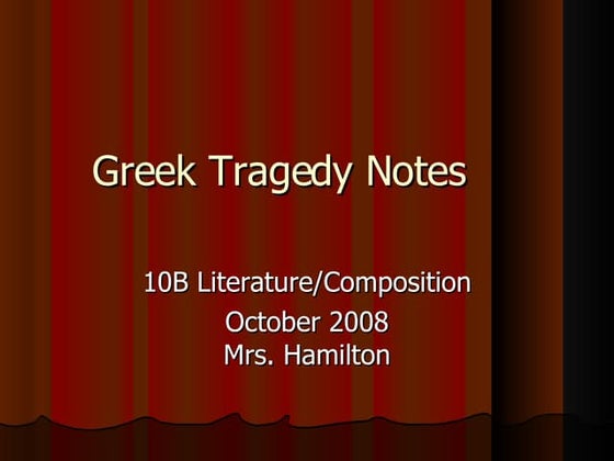 Themes Of Antigone | PPT