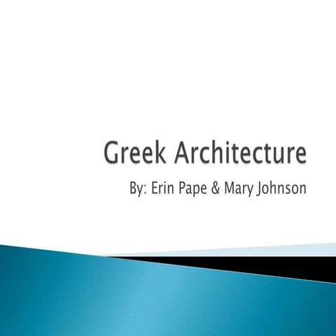 Greek architecture | PPT