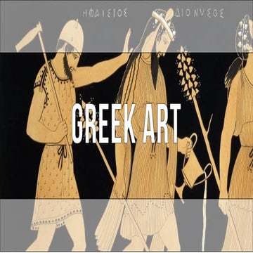 Unit 4 - Greek art - Presentation | PDF