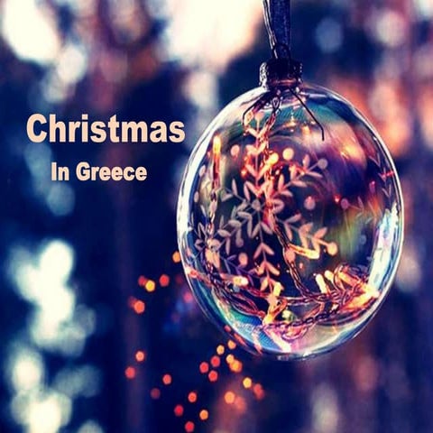 Greek christmas | PPTX
