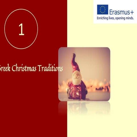 GREEK CHRISTMAS-NEW YEAR TRADITIONS and CUSTOMS | PPT