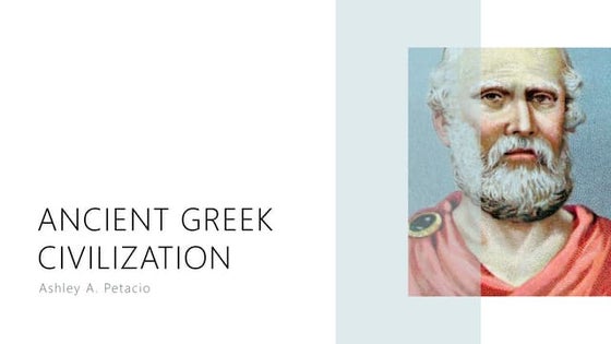 Greek civilization | PPTX