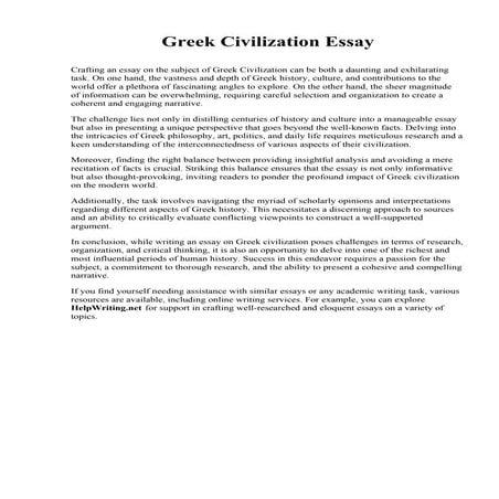 Greek Civilization Essay.pdf