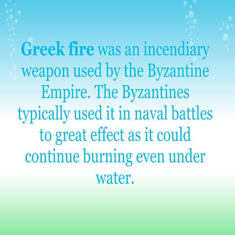 Greek fire | PPT
