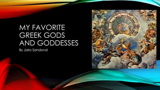 God and godesses | PPT