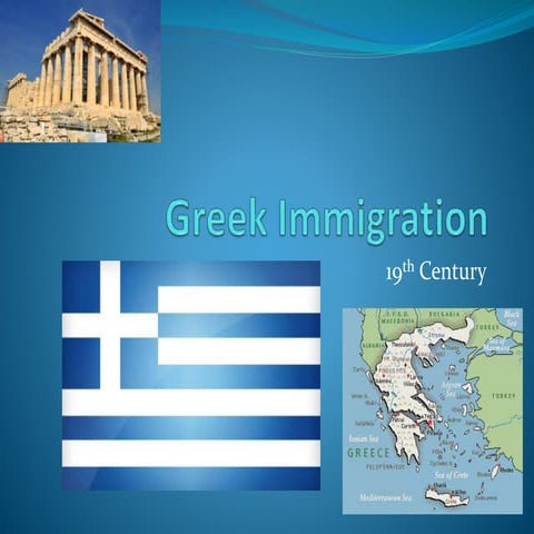 Greek immigration | PPTX