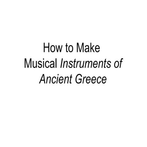 Greek instruments | PPT