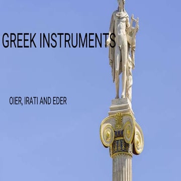 Greek instruments | PPTX | Musical Instruments | Hobbies & Interests