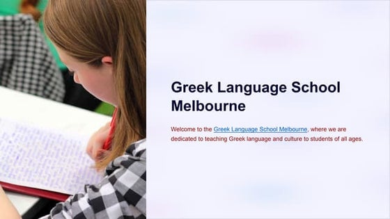 Why You Must Learn the Greek Language from a Greek School in Melbourne ...