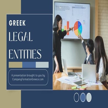 The Main Categories of Greek Legal Entities | PDF