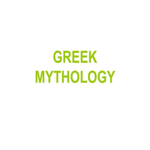 Vocabulary 5th grade Unit 5 Greek Mythology | PPT