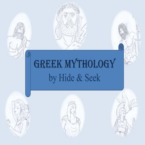 Greek mythology and how to do a good presentation | PPTX