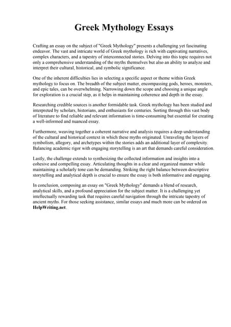 Greek Mythology Essay.pdf