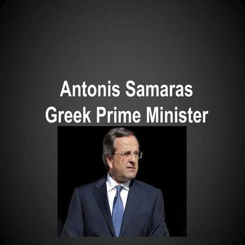 Greek prime minister 2 | PPTX