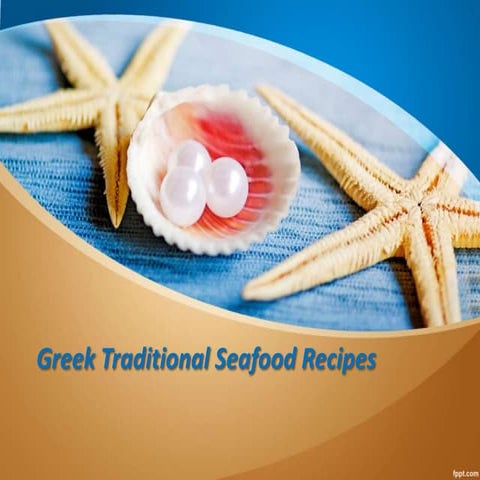 Greek sea food recipes | PPT