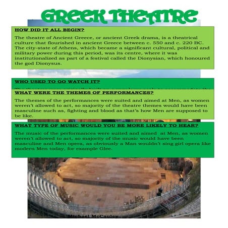 Greek Theatre Research | DOC