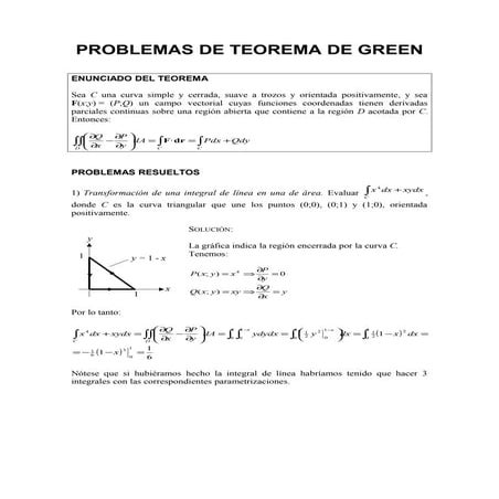 Green teorema | DOC