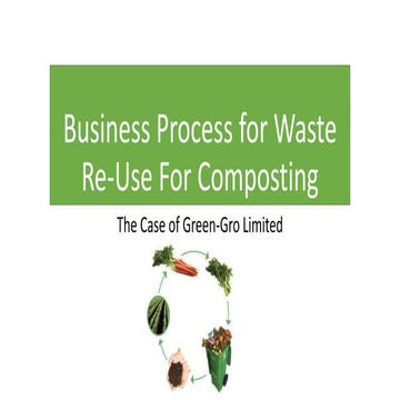 Green Gro Ltd._Business process for waste re-use for composting | PDF