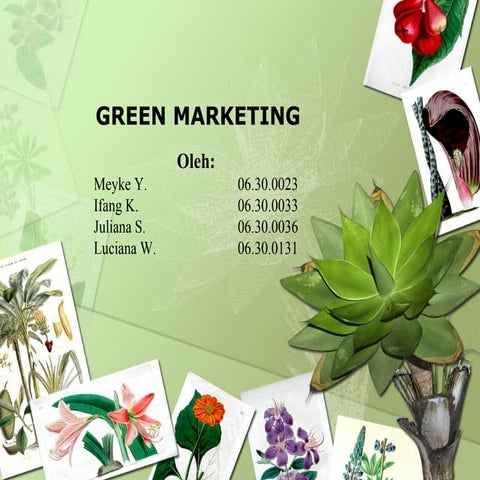Green marketing | PPT