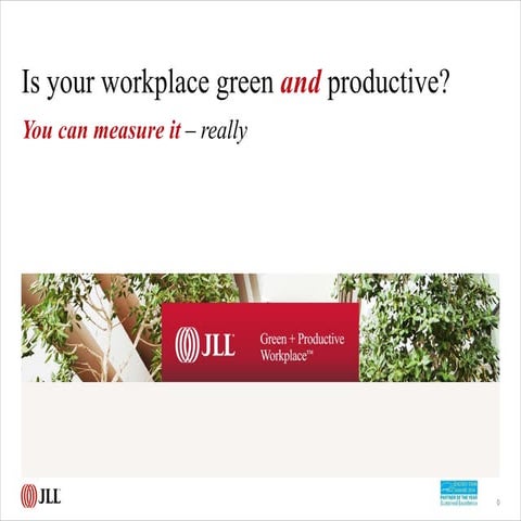 How to create a green and productive workplace | PPT