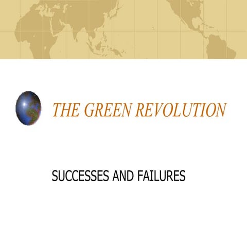Green Revolution | PPT