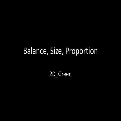 Green 2 d_05balance | PPTX