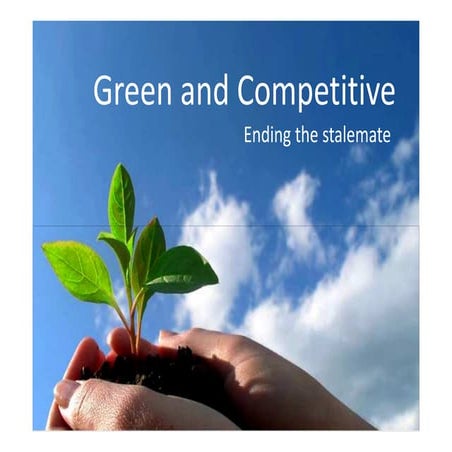 Green And Competitive | PDF
