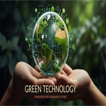 green and grkjldsa;fjkasdhfjkenn go green.pptx