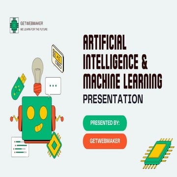 AI and Machine Learning Presentation | getwebmaker | PDF