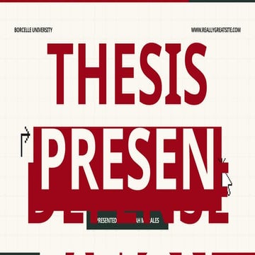 Green and Red Modern Geometric Thesis Defense Presentation.pptx