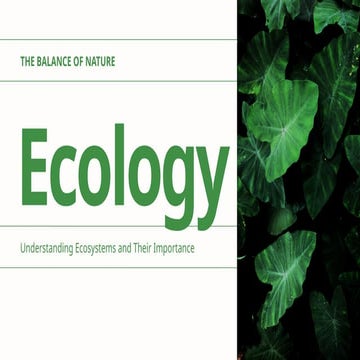 Green and White Simple Modern Ecology Presentation.pptx