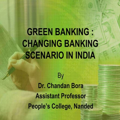 Green banking | PPTX