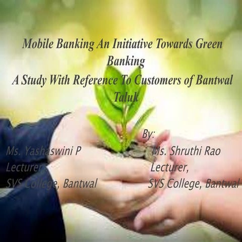 Green banking | PPT