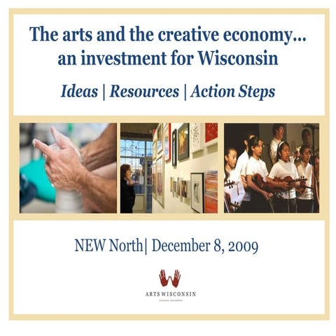The arts and the creative economy | PPT