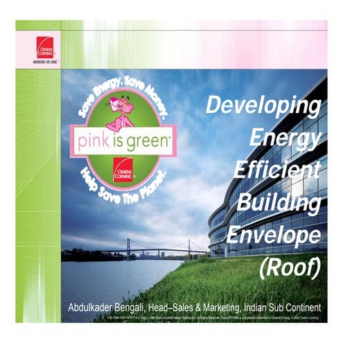 Slides presentation roofing materials | PPTX