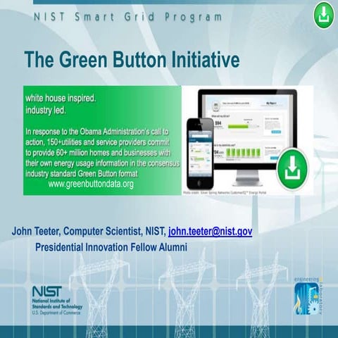 GreenButton Technical Overview (July 2014) | PPTX