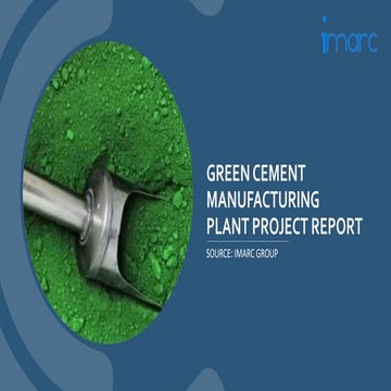Green Cement Manufacturing Plant Report Cost Analysis.pptx