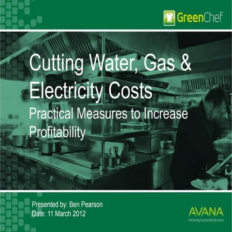 Green Chef Presentation March 2012 | PPSX