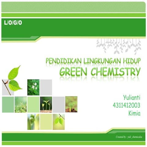 Green Chemistry | PPTX