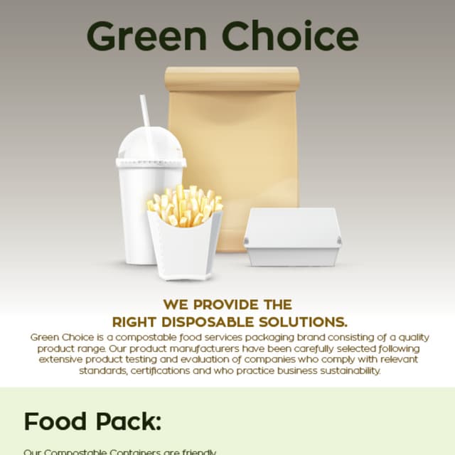 Green choice | PDF